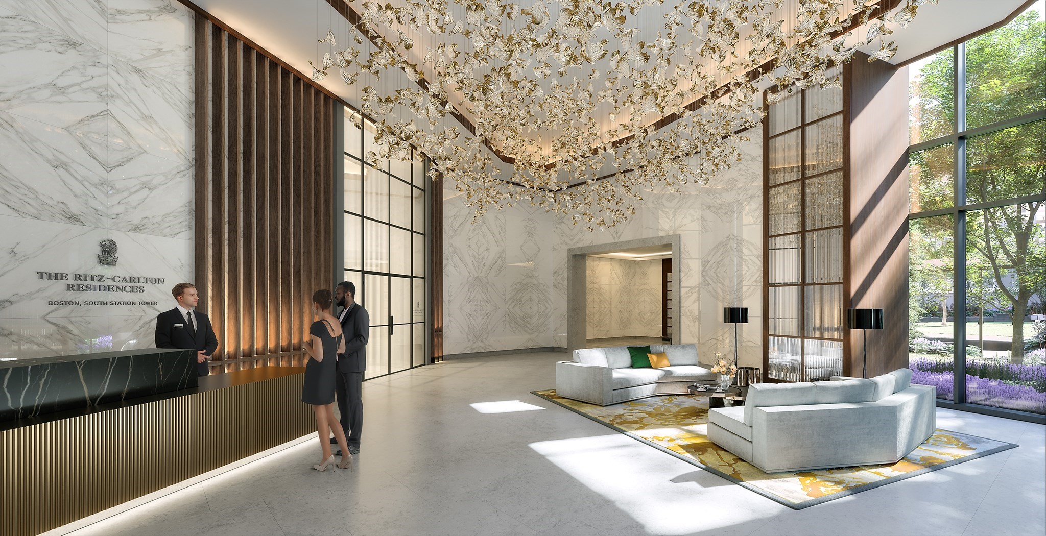 New Ultra Luxury Ritz-Carlton South Station Boston Residences For Sale