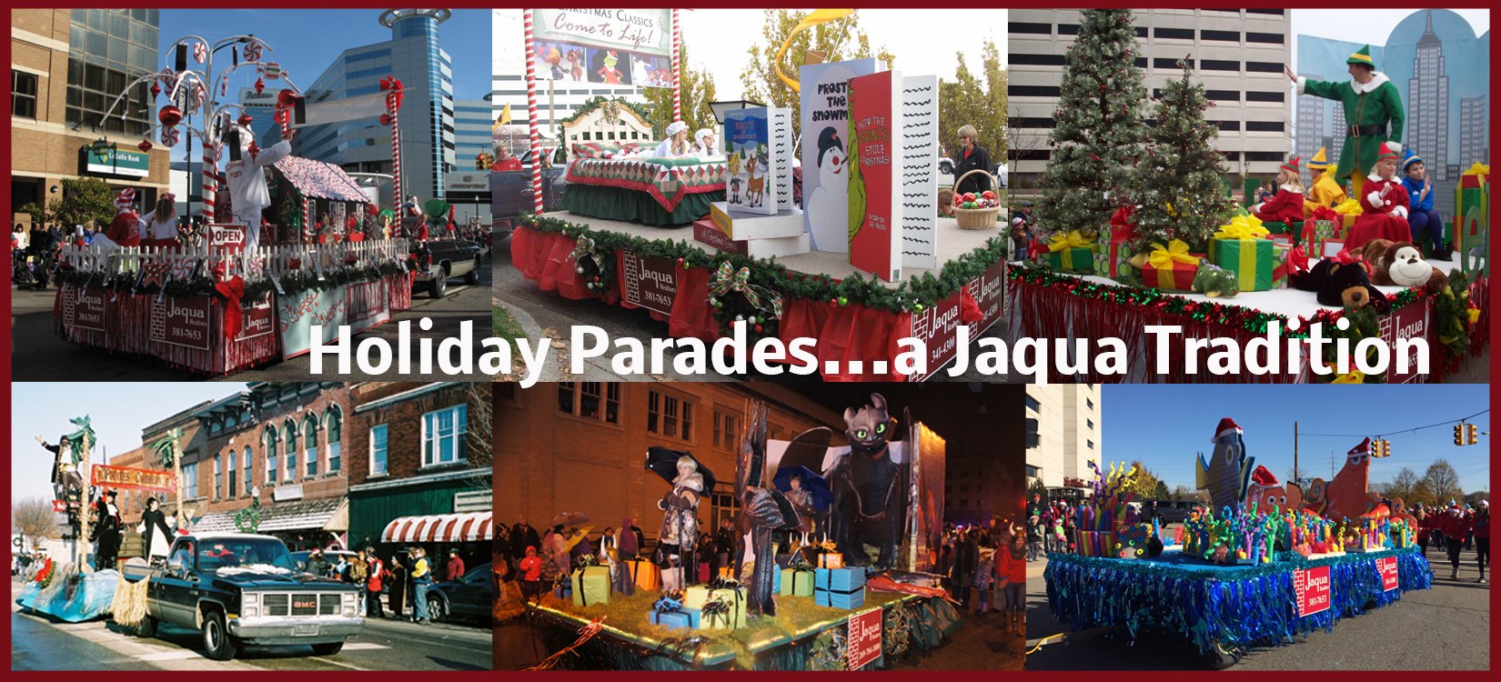 The Holiday Parade Has Become a Tradition at Jaqua Realtors