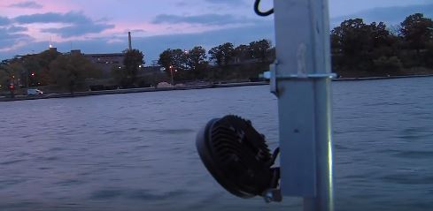 Fishing in Lake Decatur, Illinois