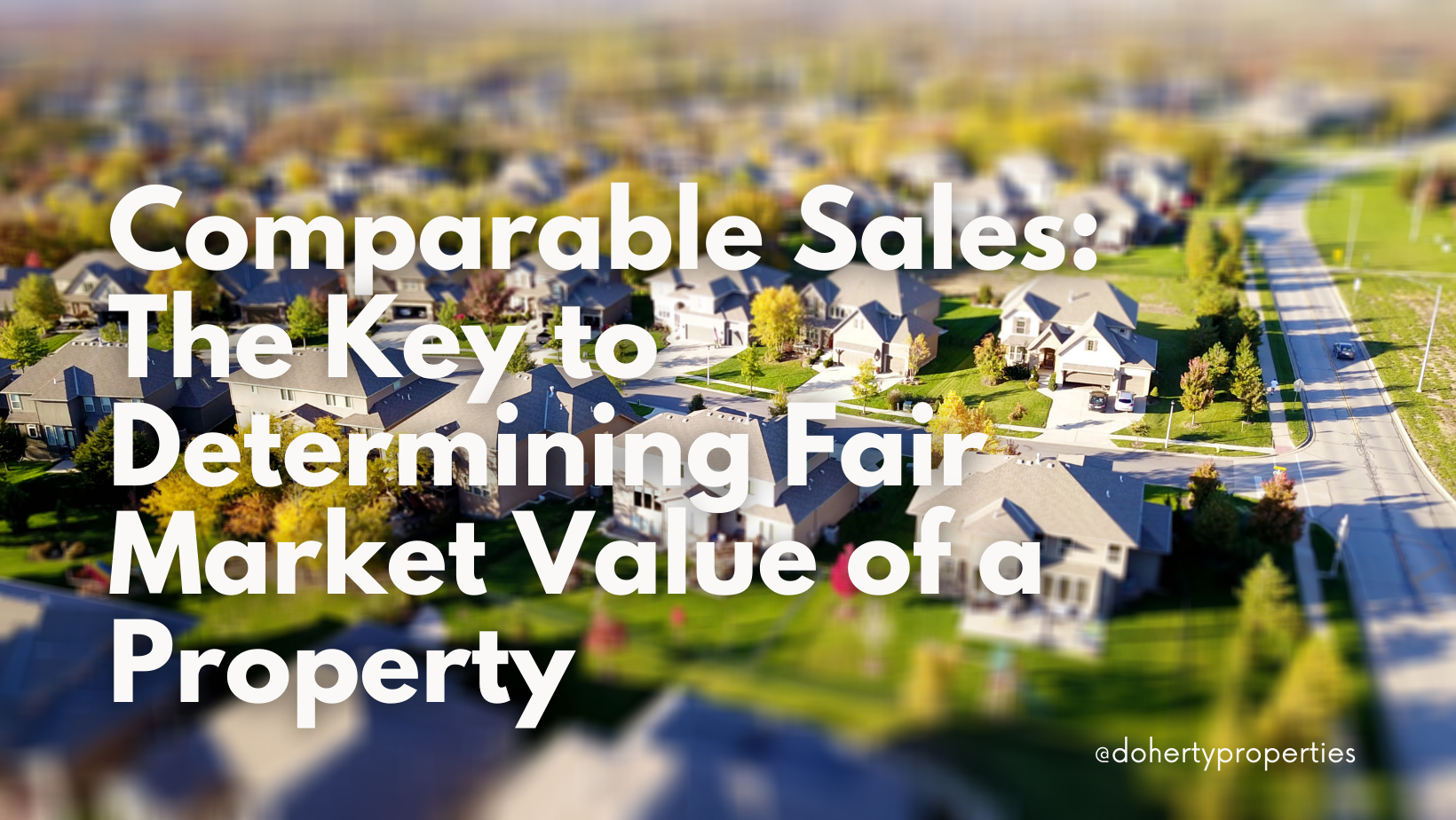 Blog Post Press Release- Comparable Sales: The Key to Determining Fair ...