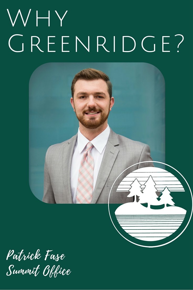 Why Greenridge? Feautring Patrick Fase | Three Pines