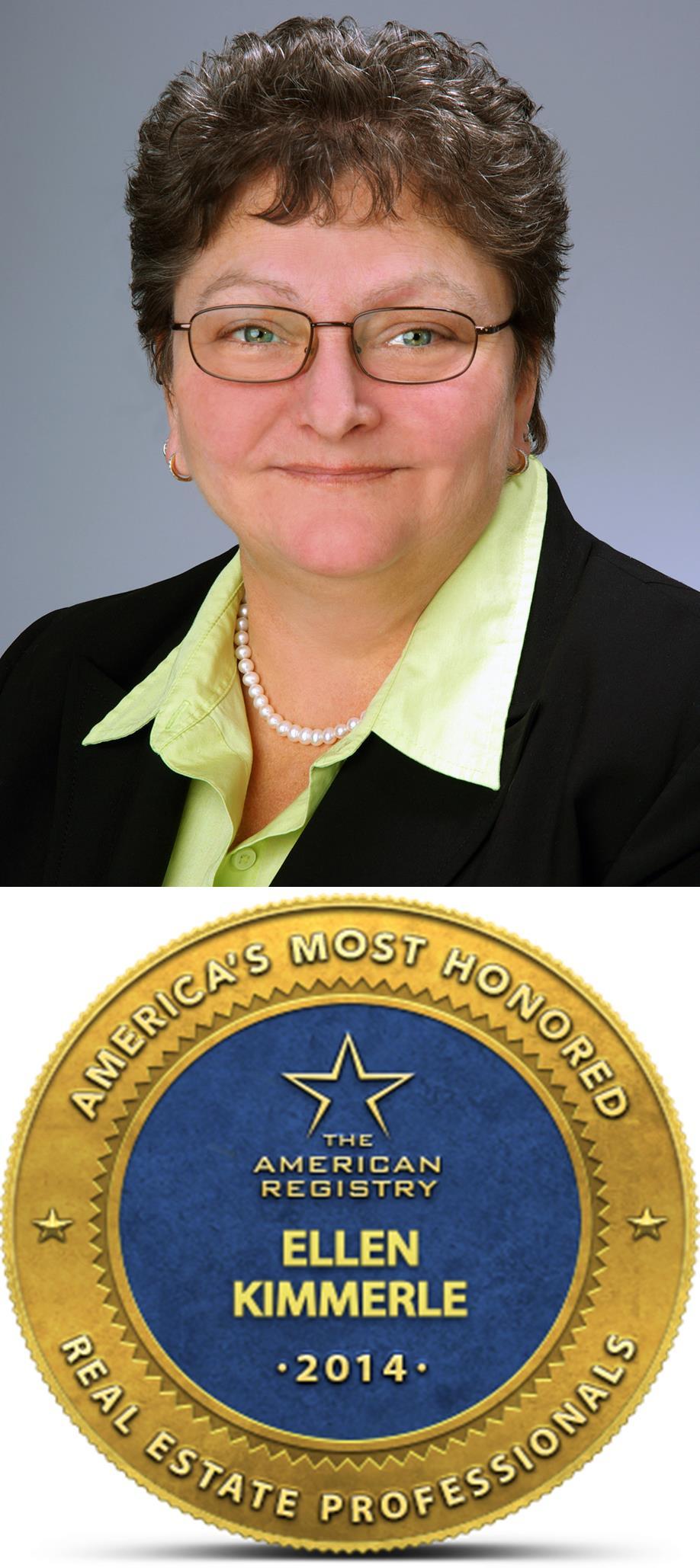 Ellen Kimmerle Recognized as one of America's Most Honored Real Estate ...